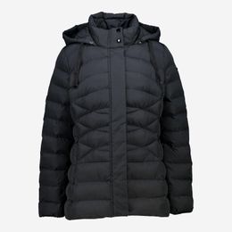 Geox Schwarze Pufferjacke mit Kapuze