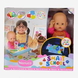 Nenuco Mehrfarbige Smart School Babypuppe mit Zubehör