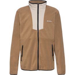 Columbia Sequoia Grove Fleecejacke Herren - braun - Gr. S - Polyester