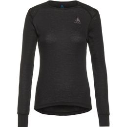 Odlo Active Warm Eco Funktionsshirt Damen - schwarz - Gr. XS - Polyester