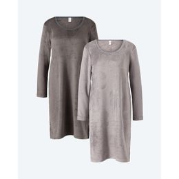 Mikronesse Night Shirt "Glitter", 2 Stück