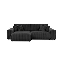 S-STYLE Ecksofa grau Ma&szlig;e (cm): B: 255 H: 77 Sofas > Sofas nach Material > Stoffsofas &raquo; Sofa DE