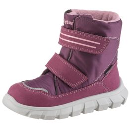 Winterstiefel Richter "Snow mini WMS: Mittel", Mädchen, Gr. 22, lila, Textil, Schuhe, Snowboots mit Sympatex und WMS, Größenschablone zum Download