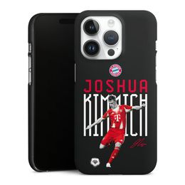 DeinDesign iPhone 14 Pro Handy Premium Case Smartphone Handyh&uuml;lle Schutzh&uuml;lle matt Official Licensed Product Fc Bayern M&uuml;nchen Kimmich Premium Case