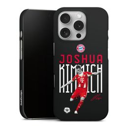 DeinDesign iPhone 16 Pro Handy Premium Case Smartphone Handyh&uuml;lle Schutzh&uuml;lle matt Official Licensed Product Fc Bayern M&uuml;nchen Kimmich Premium Case