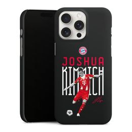 DeinDesign iPhone 15 Pro Max Handy Premium Case Smartphone Handyh&uuml;lle Schutzh&uuml;lle matt Official Licensed Product Fc Bayern M&uuml;nchen Kimmich Premium Case
