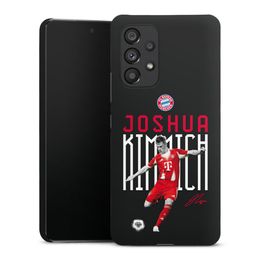 DeinDesign Galaxy A53 5G Handy Premium Case Smartphone Handyh&uuml;lle Schutzh&uuml;lle matt Fc Bayern M&uuml;nchen Official Licensed Product Kimmich Premium Case