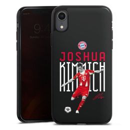 DeinDesign iPhone Xr Handy Silikon H&uuml;lle Case schwarz Handyh&uuml;lle Official Licensed Product Fc Bayern M&uuml;nchen Kimmich