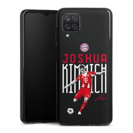 DeinDesign Galaxy A12 Handy Silikon H&uuml;lle Case schwarz Handyh&uuml;lle Official Licensed Product Fc Bayern M&uuml;nchen Kimmich