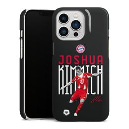 DeinDesign iPhone 13 Pro Handy Premium Case Smartphone Handyh&uuml;lle Schutzh&uuml;lle gl&auml;nzend Official Licensed Product Fc Bayern M&uuml;nchen Kimmich Premium Case