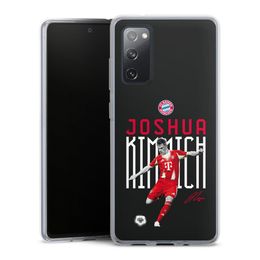 DeinDesign Galaxy S20 FE 5G Handy Silikon H&uuml;lle Case transparent Handyh&uuml;lle Fc Bayern M&uuml;nchen Official Licensed Product Kimmich Silikon Case