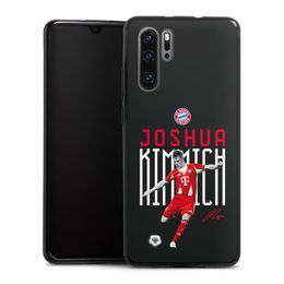 DeinDesign Huawei P30 Pro Handy Silikon H&uuml;lle Case schwarz Handyh&uuml;lle Official Licensed Product Fc Bayern M&uuml;nchen Kimmich