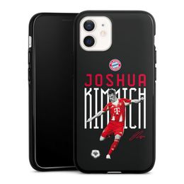 DeinDesign iPhone 12 mini Handy Silikon H&uuml;lle Case schwarz Handyh&uuml;lle Fc Bayern M&uuml;nchen Official Licensed Product Kimmich