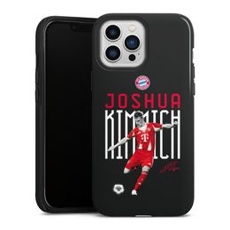 DeinDesign iPhone 13 Pro Max Handy Panzer Handyh&uuml;lle robuste Outdoor H&uuml;lle Schutzh&uuml;lle gl&auml;nzend Official Licensed Product Fc Bayern M&uuml;nchen Kimmich Tough Case