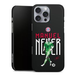 DeinDesign iPhone 16 Pro Max Handy Premium Case Smartphone Handyh&uuml;lle Schutzh&uuml;lle gl&auml;nzend Manuel Neuer Fc Bayern M&uuml;nchen Official Licensed Product Premium Case