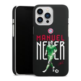 DeinDesign iPhone 13 Pro Handy Premium Case Smartphone Handyh&uuml;lle Schutzh&uuml;lle matt Manuel Neuer Fc Bayern M&uuml;nchen Official Licensed Product Premium Case