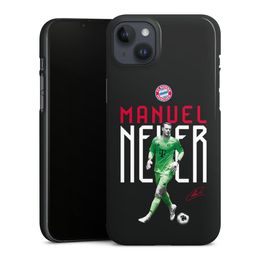 DeinDesign iPhone 14 Plus Handy Premium Case Smartphone Handyh&uuml;lle Schutzh&uuml;lle gl&auml;nzend Manuel Neuer Fc Bayern M&uuml;nchen Official Licensed Product Premium Case