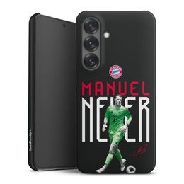 DeinDesign Galaxy S25 Handy Premium Case Smartphone Handyh&uuml;lle Schutzh&uuml;lle matt Manuel Neuer Fc Bayern M&uuml;nchen Official Licensed Product Premium Case