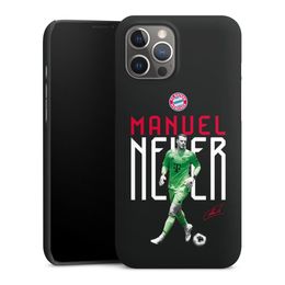 DeinDesign iPhone 12 Pro Max Handy Premium Case Smartphone Handyh&uuml;lle Schutzh&uuml;lle matt Fc Bayern M&uuml;nchen Manuel Neuer Official Licensed Product Premium Case