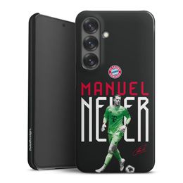DeinDesign Galaxy S25 Handy Premium Case Smartphone Handyh&uuml;lle Schutzh&uuml;lle gl&auml;nzend Manuel Neuer Fc Bayern M&uuml;nchen Official Licensed Product Premium Case