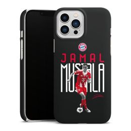 DeinDesign iPhone 13 Pro Max Handy Premium Case Smartphone Handyh&uuml;lle Schutzh&uuml;lle matt Fc Bayern M&uuml;nchen Jamal Musiala Official Licensed Product Premium Case