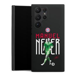 DeinDesign Galaxy S23 Ultra Handy Premium Case Smartphone Handyh&uuml;lle Schutzh&uuml;lle matt Manuel Neuer Fc Bayern M&uuml;nchen Official Licensed Product Premium Case