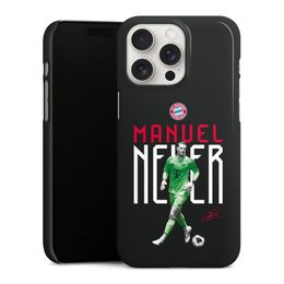 DeinDesign iPhone 15 Pro Max Handy Premium Case Smartphone Handyh&uuml;lle Schutzh&uuml;lle gl&auml;nzend Manuel Neuer Fc Bayern M&uuml;nchen Official Licensed Product Premium Case