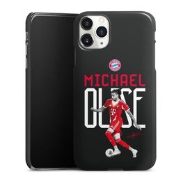 DeinDesign iPhone 11 Pro Max Handy Premium Case Smartphone Handyh&uuml;lle Schutzh&uuml;lle gl&auml;nzend Official Licensed Product Michael Olise Fc Bayern M&uuml;nchen Premium Case