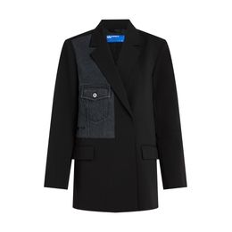 KARL LAGERFELD JEANS Jacke Damen Gr&ouml;&szlig;e L schwarz / black denim