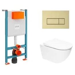 Vitra S60 H&auml;nge-WC Set f&uuml;r Trockenbau / Vorwandinstallation SIKOVSG1