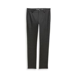 Tom Tailor Denim Herren TTSLIM Chino Hose, schwarz, Meliert, Gr. S