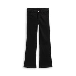 Tom Tailor M&auml;dchen Flared Jeans mit Stretch, bunt, Uni, Gr. 140