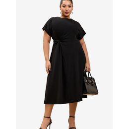 Lipsy Kleid Damen Gr&ouml;&szlig;e 52 schwarz Winterkleid
