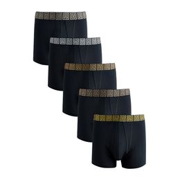 next Boxershorts Herren Gr&ouml;&szlig;e XS gelb / gold / schwarz / silber