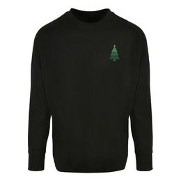 Merchcode Shirt 'Christmas Holly Jolly Mood' Herren Größe L grün / rot / pastellrot / schwarz