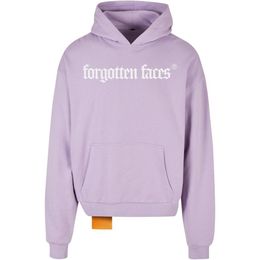 Forgotten Faces Sweatshirt 'Jade Oni' Herren Größe 4XL smaragd / helllila / schwarz / weiß