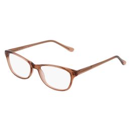 Fielmann MC 589 CL Brille Damen | Fassung: Vollrand, Butterfly, Braun Aubergine