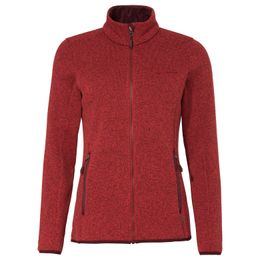 Vaude Rienza IV Damen Fleecejacke dunkelrot 38 - Damenjacken