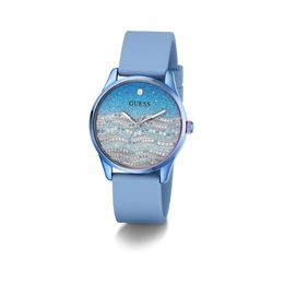 Guess Uhr 'OCEANA' Damen Gr&ouml;&szlig;e One Size hellblau