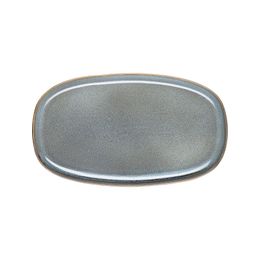 Asa platte, oval, denim