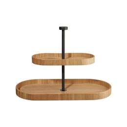 Asa etagere 2-stufig, oval