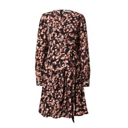 MSCH COPENHAGEN Kleid 'Bellamaya' Damen Gr&ouml;&szlig;e 36 rosa / altrosa / schwarz Winterkleid