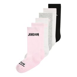 Jordan Socken Mädchen Größe 35/37.5 graumeliert / rosé / schwarz / weiß