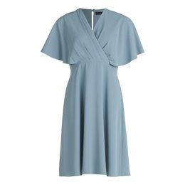 Vera Mont Kleid Damen Gr&ouml;&szlig;e 44 taubenblau Winterkleid
