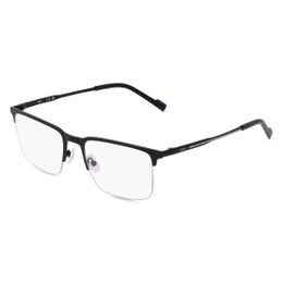 Zeiss ZS23125 Brille Unisex | Fassung: Halbrand, Quadratisch, Schwarz Matt