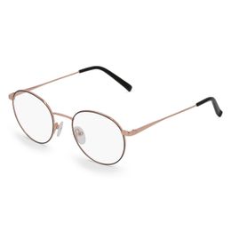 Fielmann BD 424 CL Brille Damen | Fassung: Vollrand, Rund, Gold Grau