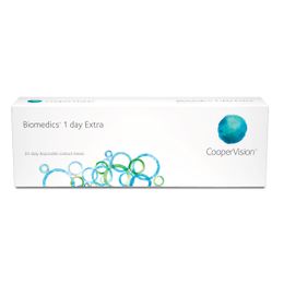 Biomedics 1 day Extra (30er Packung) | Tageslinsen | Sphärische Linsen | Kontaktlinsen