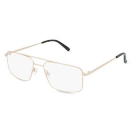 Fielmann OU 047 CL Brille Herren | Fassung: Vollrand, Quadratisch, Gold Glänzend