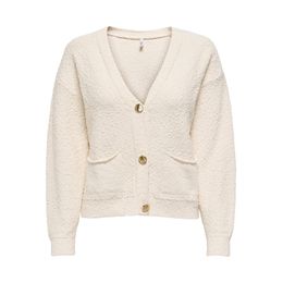 Only Strickjacke 'ONLALVILDA' Damen Gr&ouml;&szlig;e S hellbeige