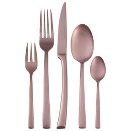 ECHTWERK Besteckset, Bronze, Metall, 30-teilig, rostfrei, lebensmittelecht, Essen & Trinken, Besteck, Besteck-Sets